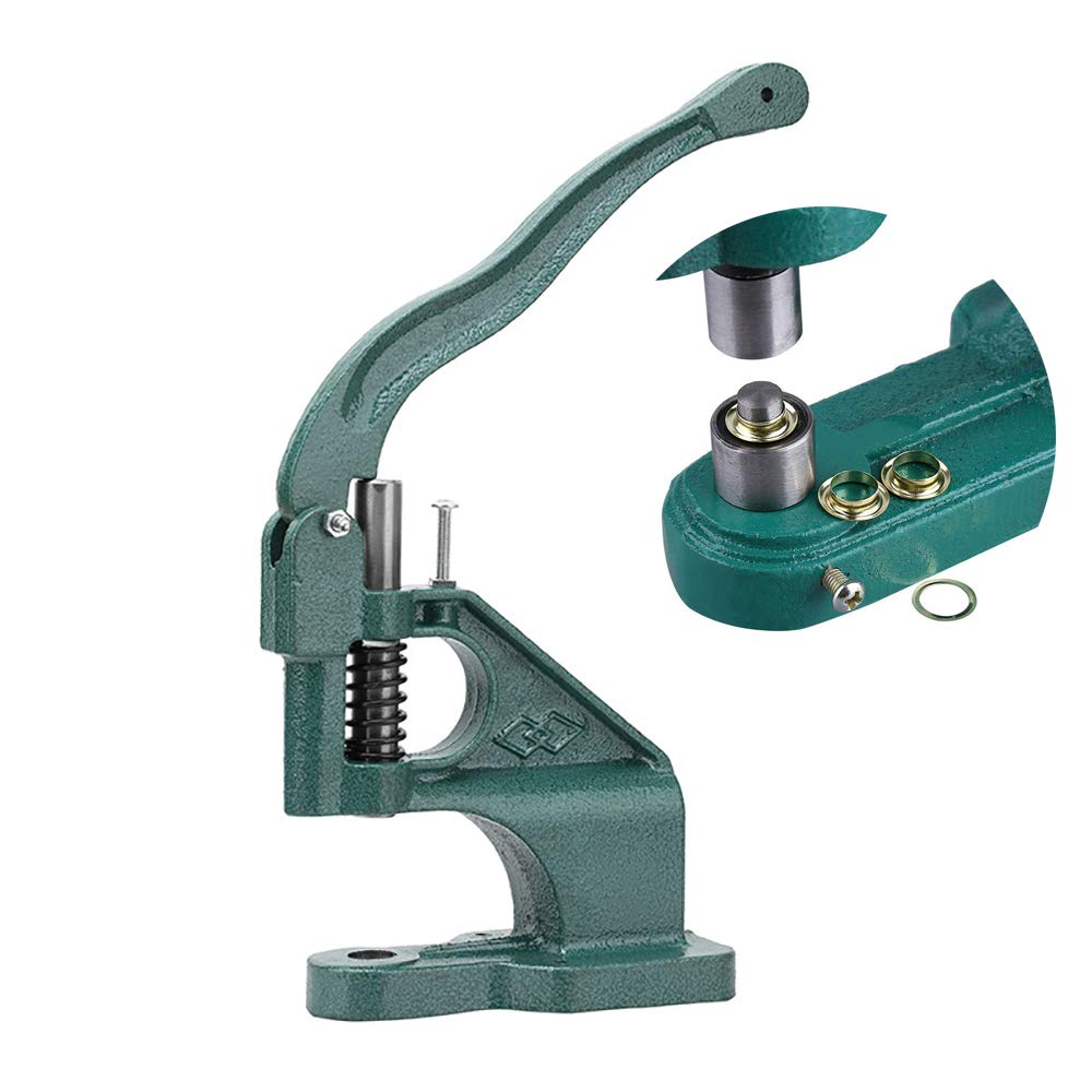 Manual Grommet Press Punch Tool Kit Hand Eyelet Press Hole | Desertcart ...