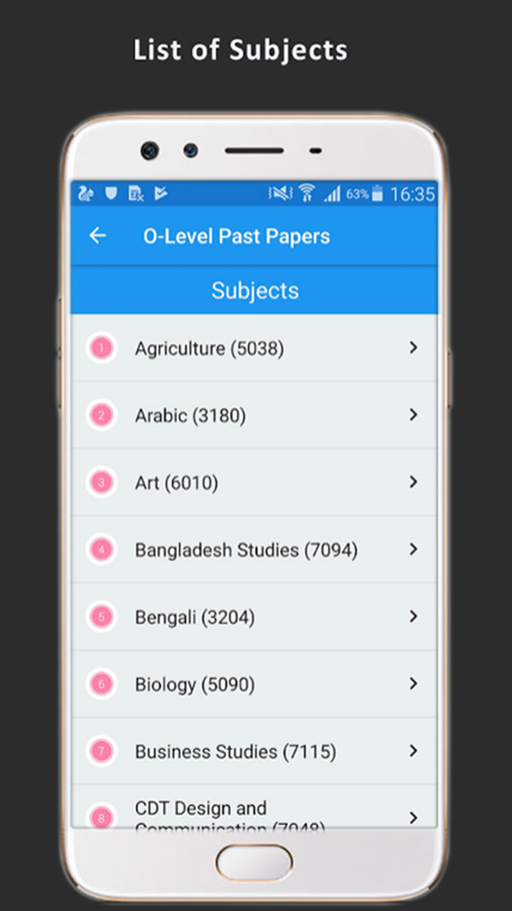 O-Level Past Papers & Solution (up to 2018) - App on Amazon Appstore