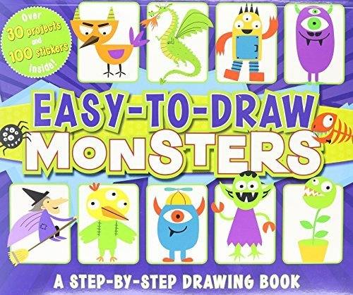 Easy-to-Draw Monsters: A Step-by-Step Drawing Book (You Can Draw) by ...