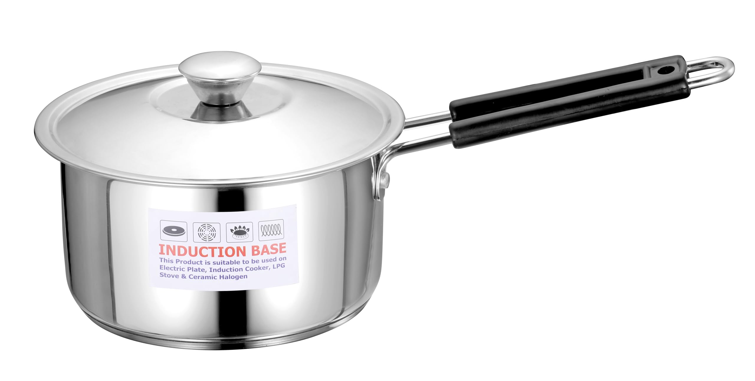 Buy Mansi's Stainless Steel Sauce Pan/Milk Pan/Tea Pan with Lid ...