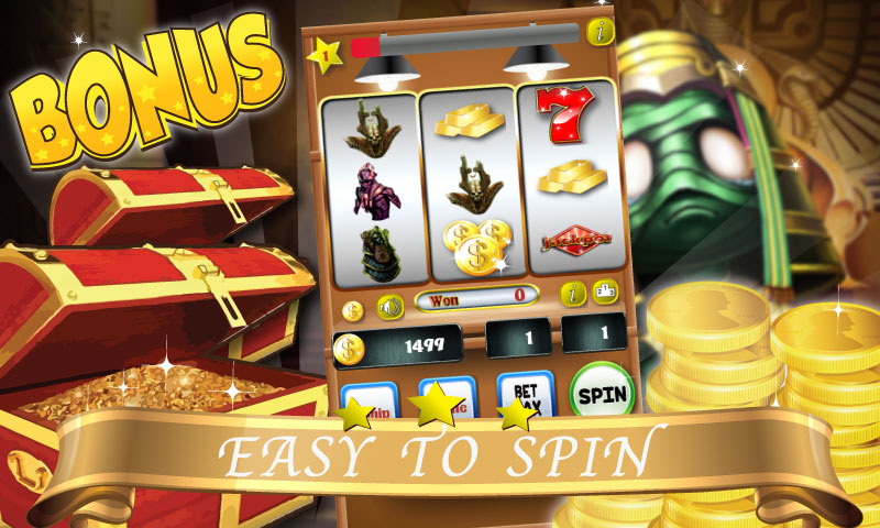 Mummy Treasure Chest Slot Deluxe : 777 Ancient Egyptian Vegas Casino ...