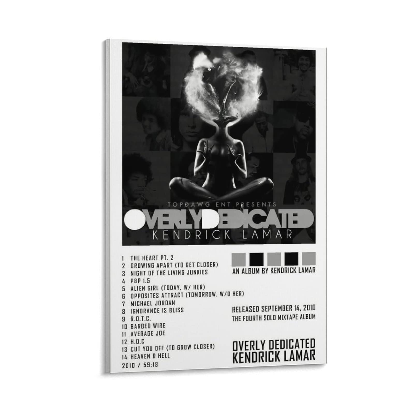 Kendrick Lamar Overly Dedicated Album Cover
