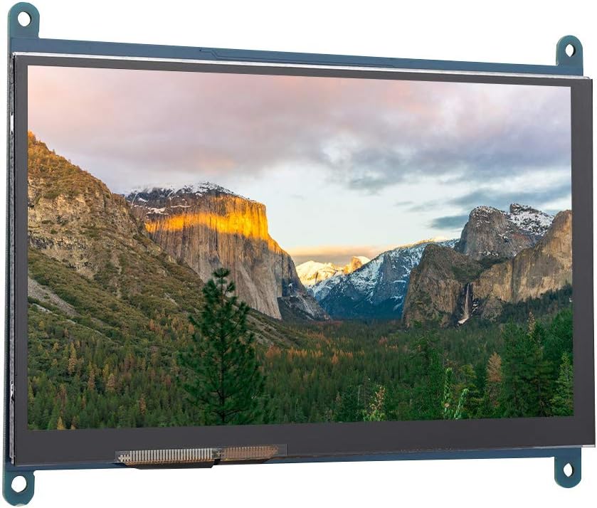 Oumij1 Monitor Pantalla para , Pantalla De 7 Pulgadas LCD Hdmi 1024x600 ...