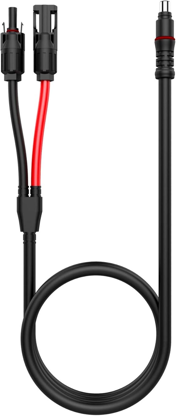Amazon.com: SolarEnz Solar Connector to DC8mm Adapter Cable Perfectly ...