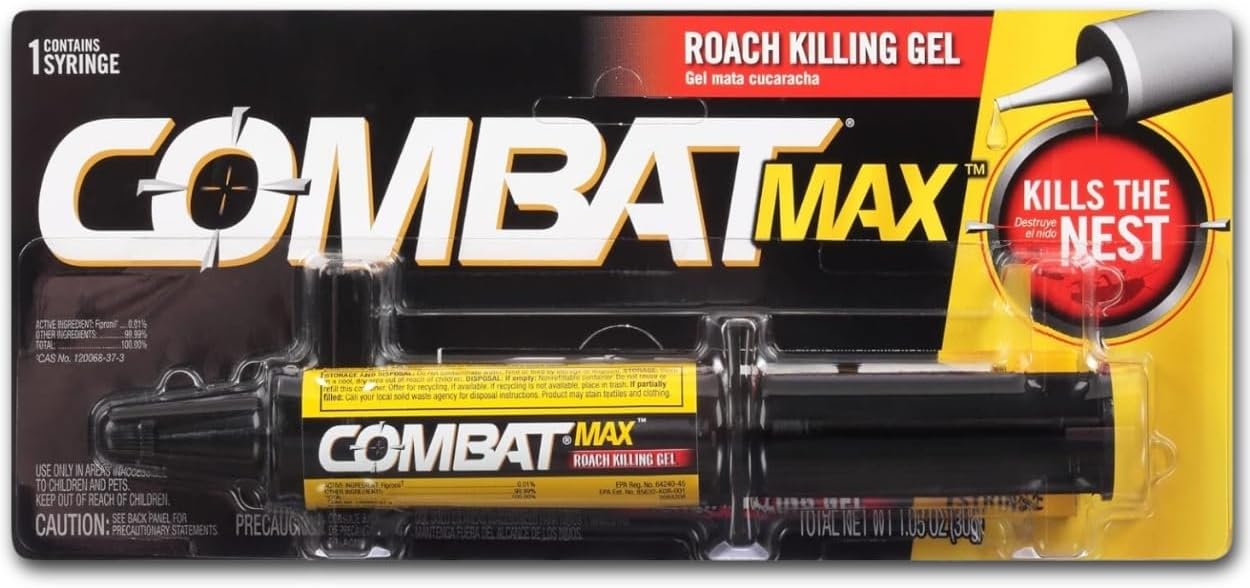 Amazon.com : Combat Roach Killer Gel - 30 Gm : Insect Traps : Patio ...