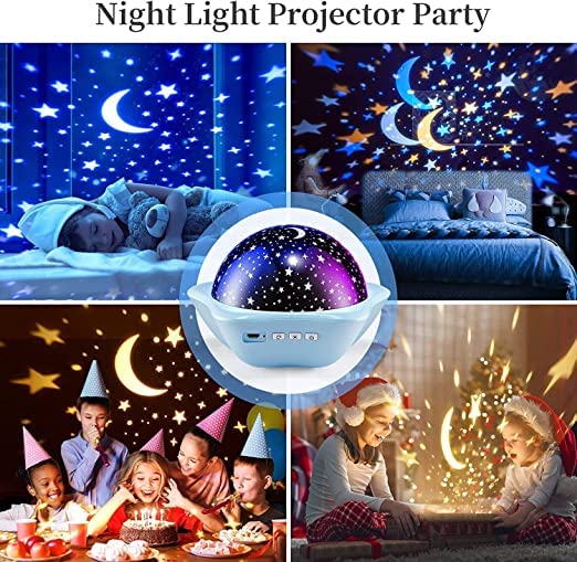 One Fire Night Light for Kids, 48 Lighting Modes Star Lights for ...