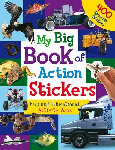 My Big Book of Action Stickers: unknown author: 9781741812619: Amazon ...