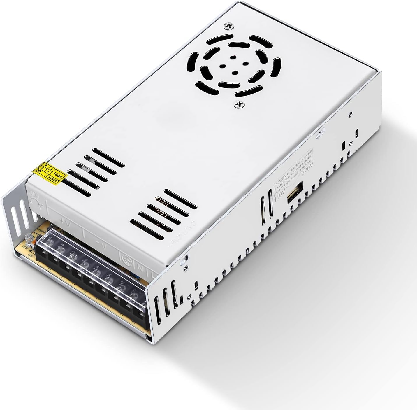 Amazon.com: VoolexGo 360W AC to DC Converter,110V/220V AC to 12V 30A DC Power Supply,12V ...