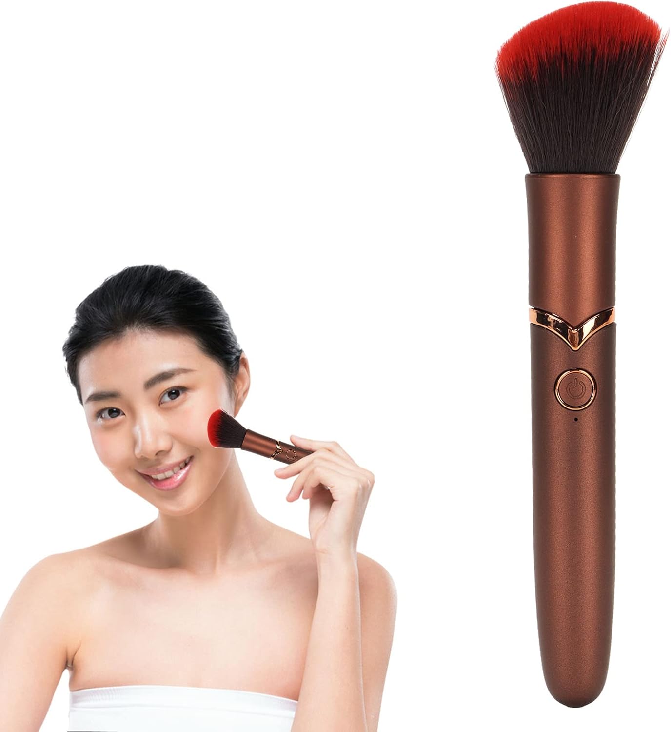 Amazon.com: Electric Rotating Makeup Brush, 10 Speed Vibration,USB ...