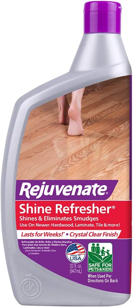 Amazon.com: Rejuvenate Shine Refresher Hardwood Polish Restorer Removes ...