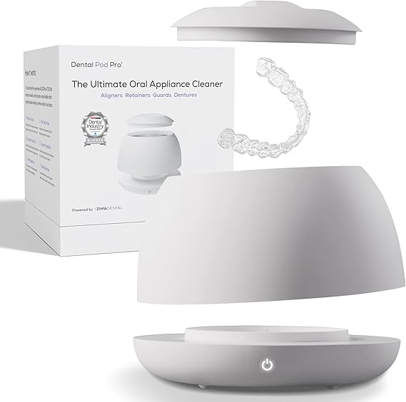 Amazon.com : Zima Dental Pod PRO: New Ultrasonic Retainer Cleaner ...