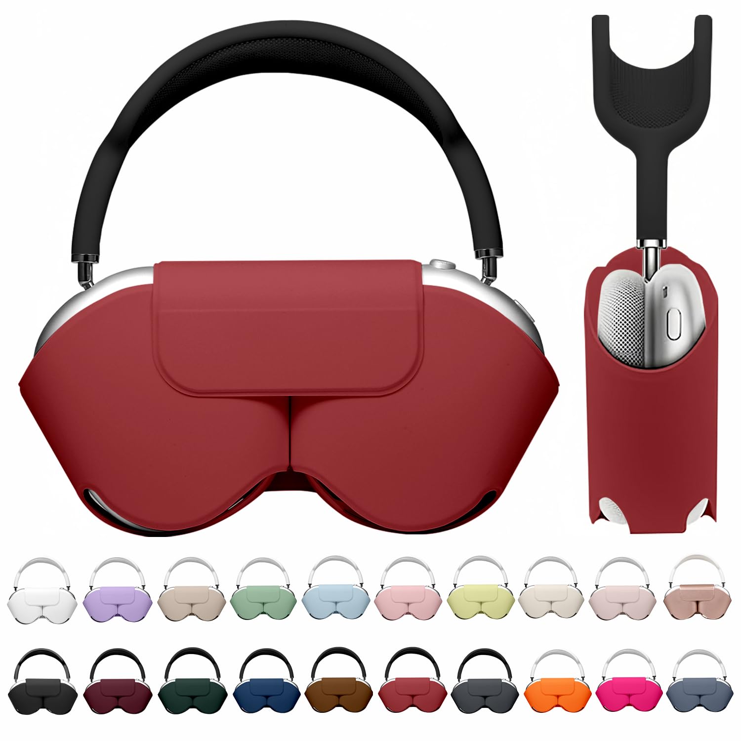 Amazon.com: Maxjoy for Apple Airpods Max Smart Case Cover, Soft PU ...