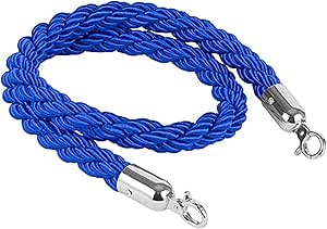 Amazon.com: Braided Hemp Rope Barrier 3 4 5Ft, Crowd Control Nylon ...