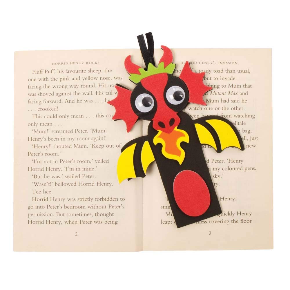 Make Your Own Dragon Bookmark Tolono Fly By Your Tolono Public