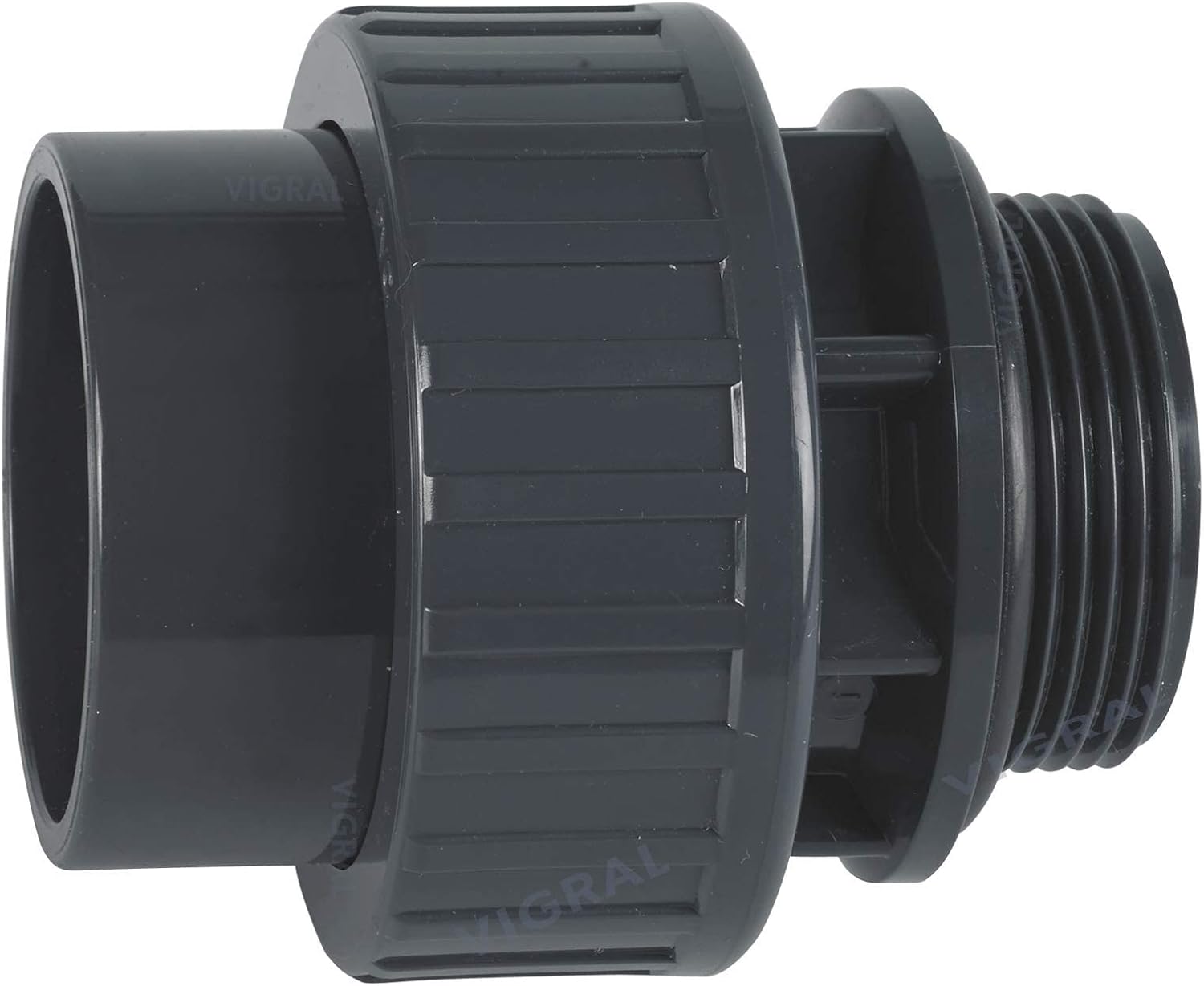 Plimat PVC Klebefitting 50 mm T-Stück Bogen Rohr Winkel Muffe Kappe ...