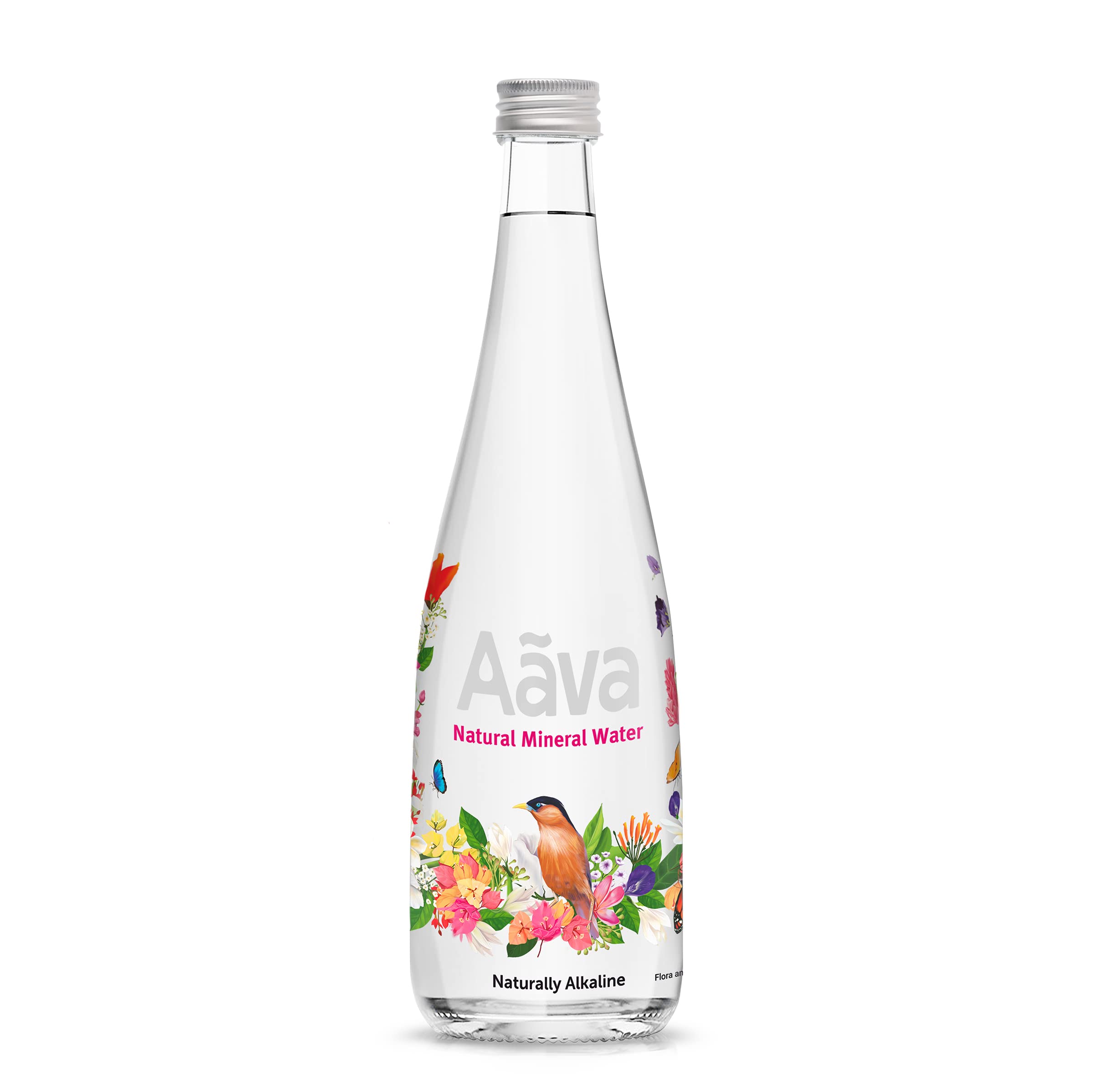 Aava Natural Mineral Water 750 ml Glass Bottle (Naturally Alkaline ...