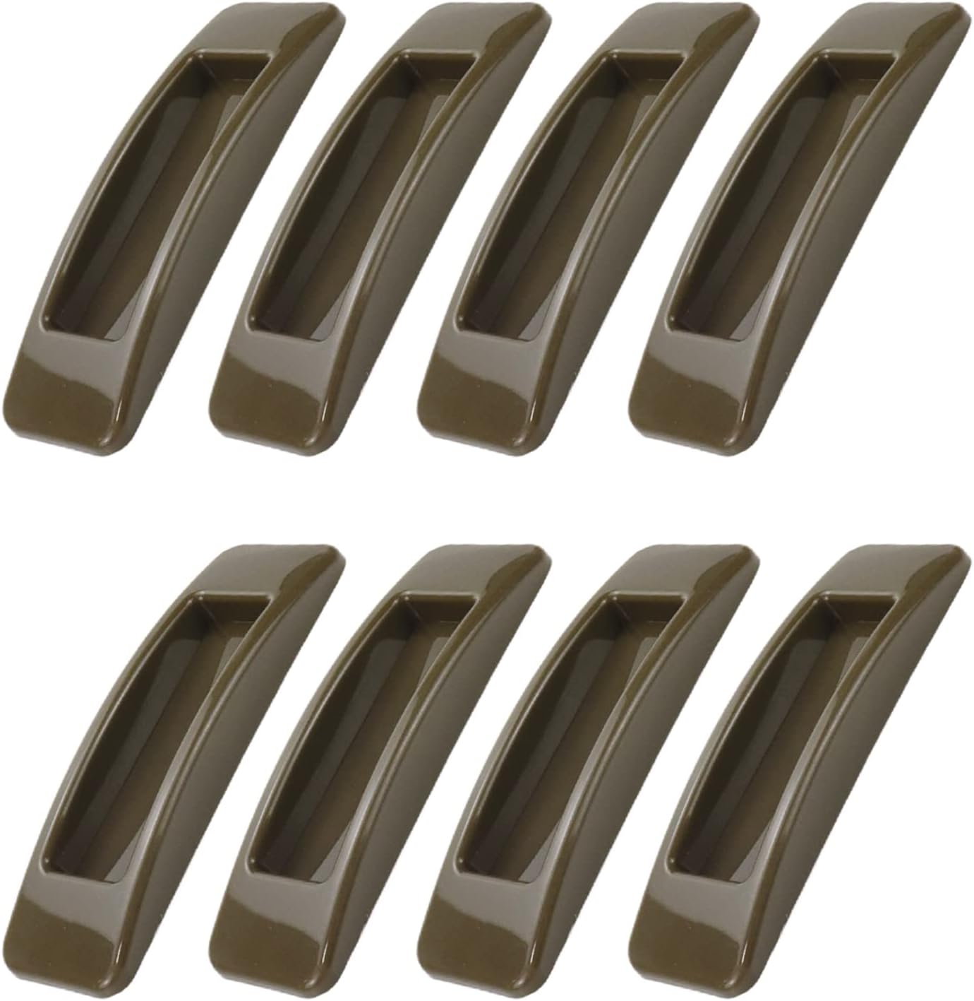Sscon 8Pcs Instant Self-Stick Kitchen Cabinet Pulls Stick-on Handles ...