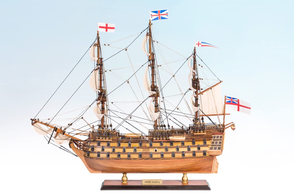 Buy Seacraft Gallery HMS Victory Model Ships 21.5"- Fully Assembled ...