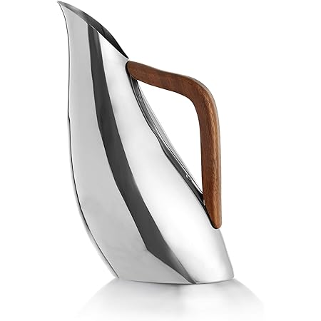 Amazon.com: nambe Pulse Collection Pitcher | 64-Ounce | Hot & Cold ...