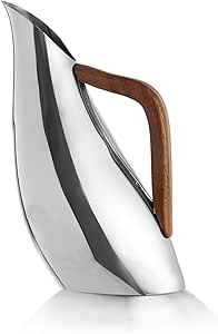 Amazon.com: nambe Pulse Collection Pitcher | 64-Ounce | Hot & Cold ...