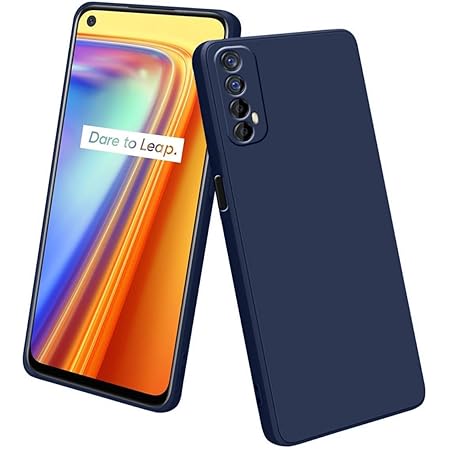 LIRAMARK Silicone Soft Back Cover Case for Realme 7 / Narzo 30 4G ...