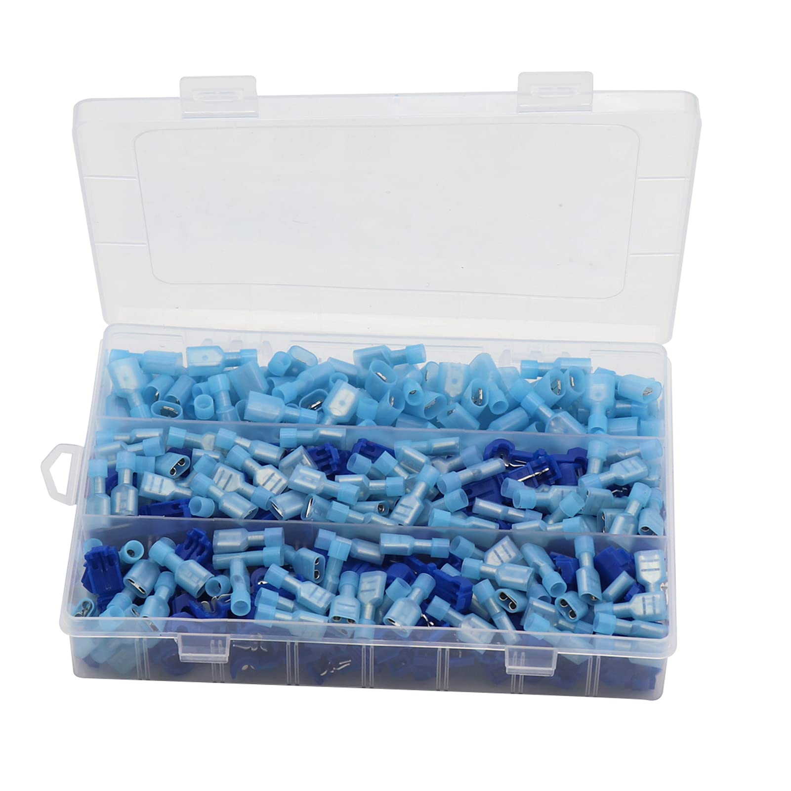 Buy Assorted Crimp Terminals,Artue 300Pcs Male Female Fully Insulated ...