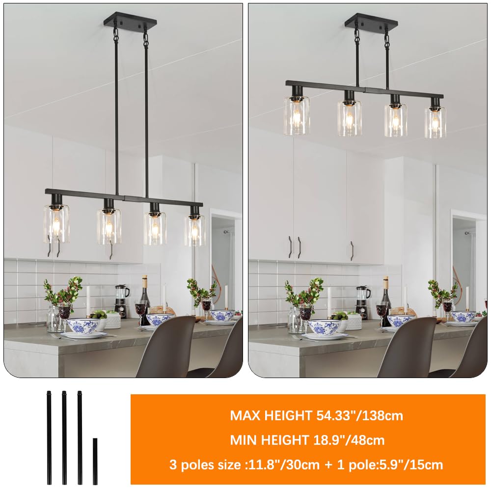 Olives 4 Light Island Lighting Premium Island Lights For Stylish Homes