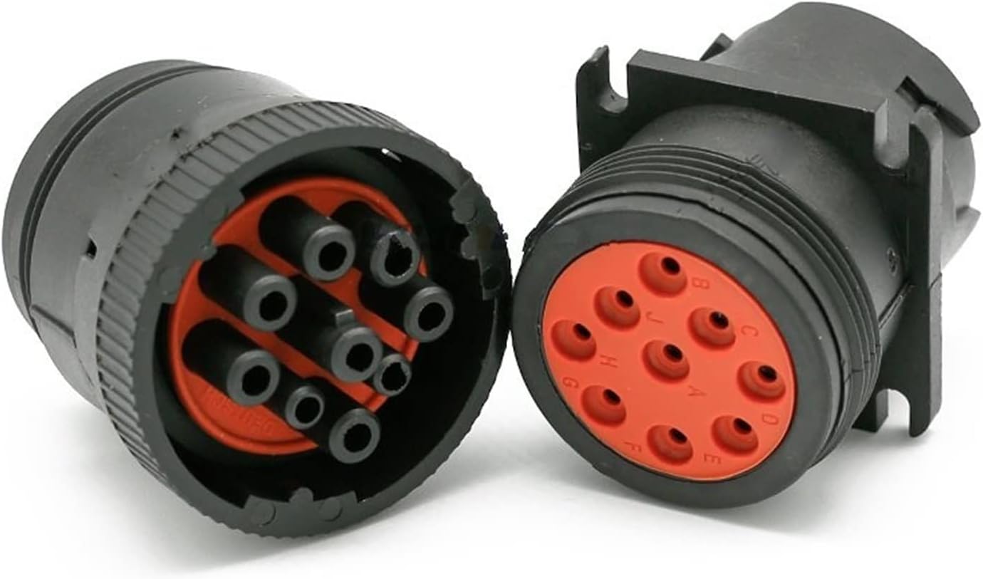 Amazon.com: WEFITZ 1 Set Deutsch 9 Pin HD16-9-1939S HD10-9-1939P Auto ...