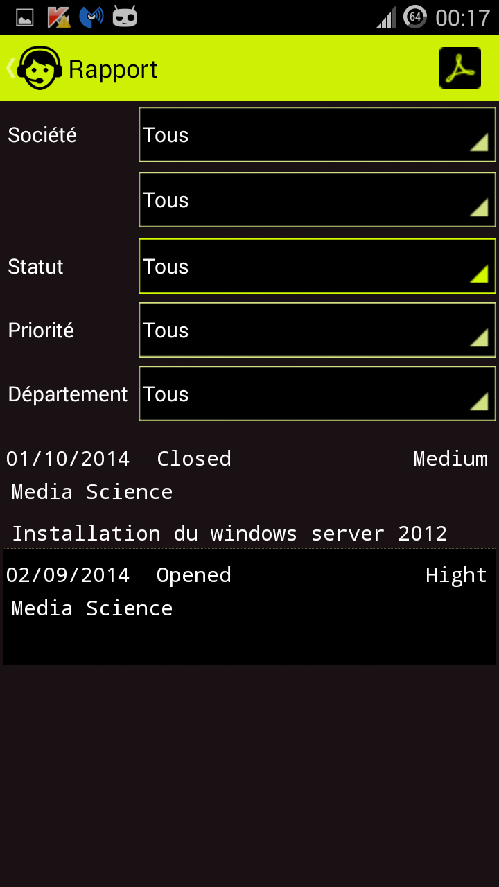 Ticket Support System - App on Amazon Appstore