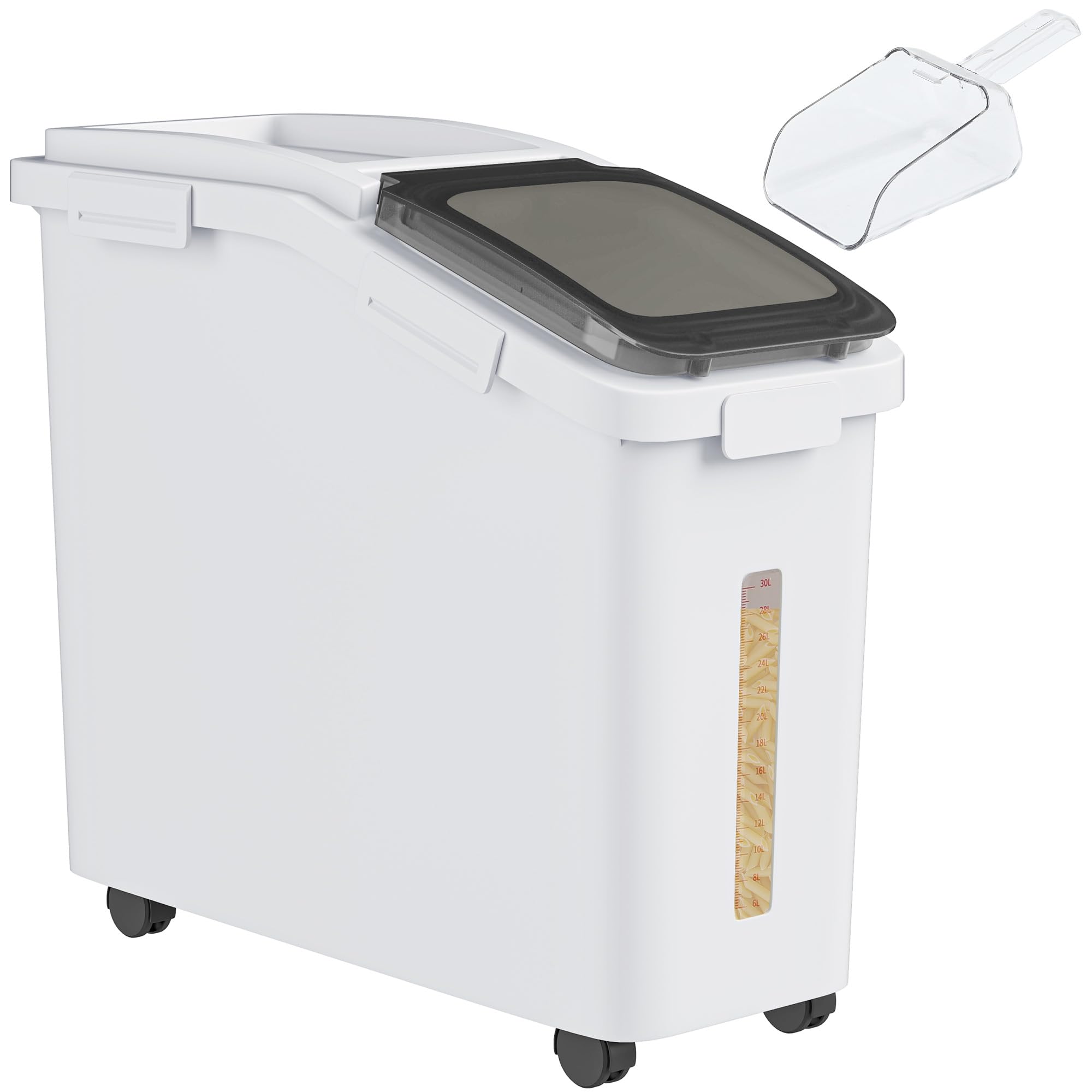 Amazon.com: YITAHOME Large Flour Storage Container Ingredient Bins, 11. ...