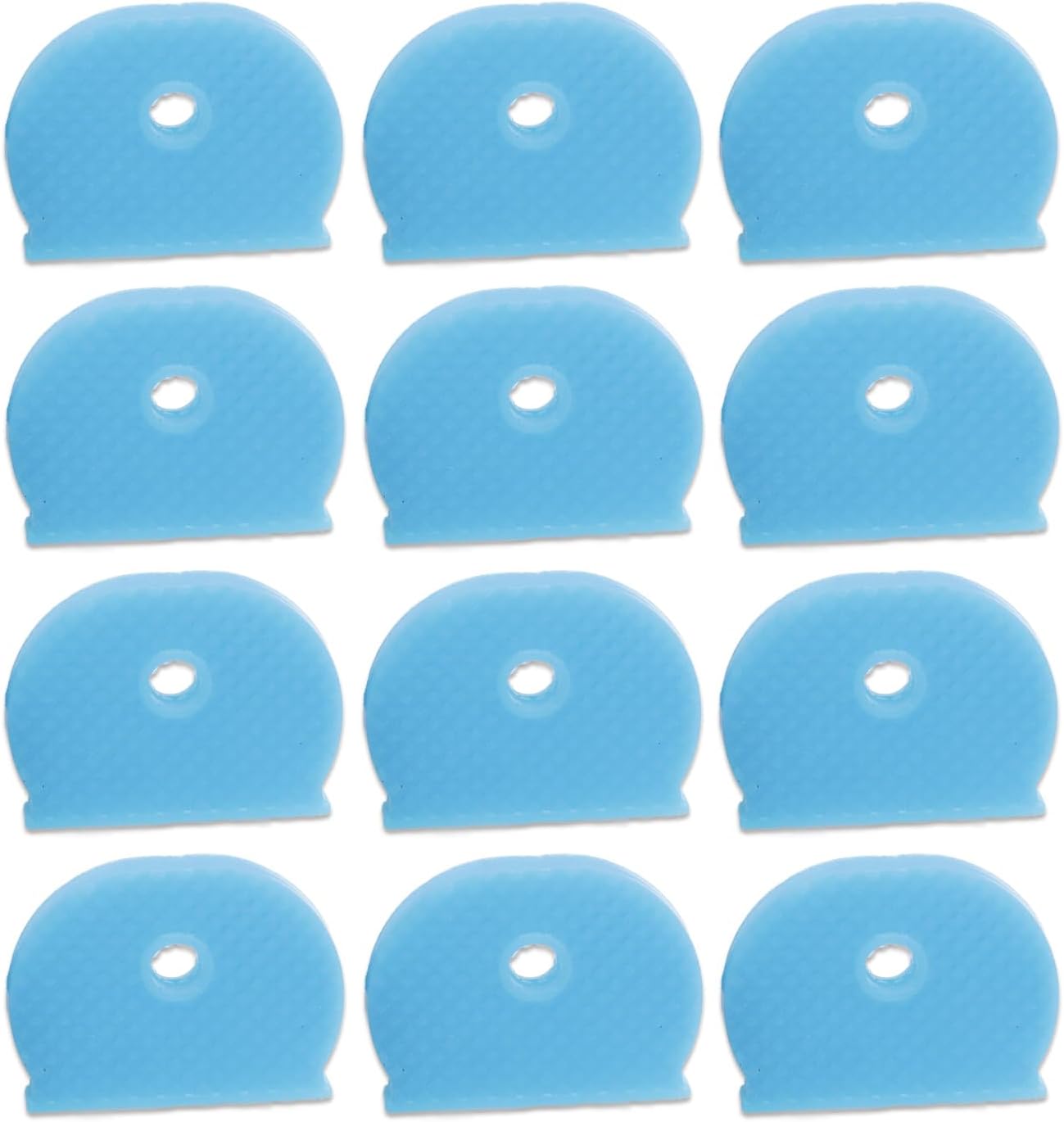 Amazon.com : Joyangy Pack of 12 Blue Rubber Key Cap Cover Tags, Key ...