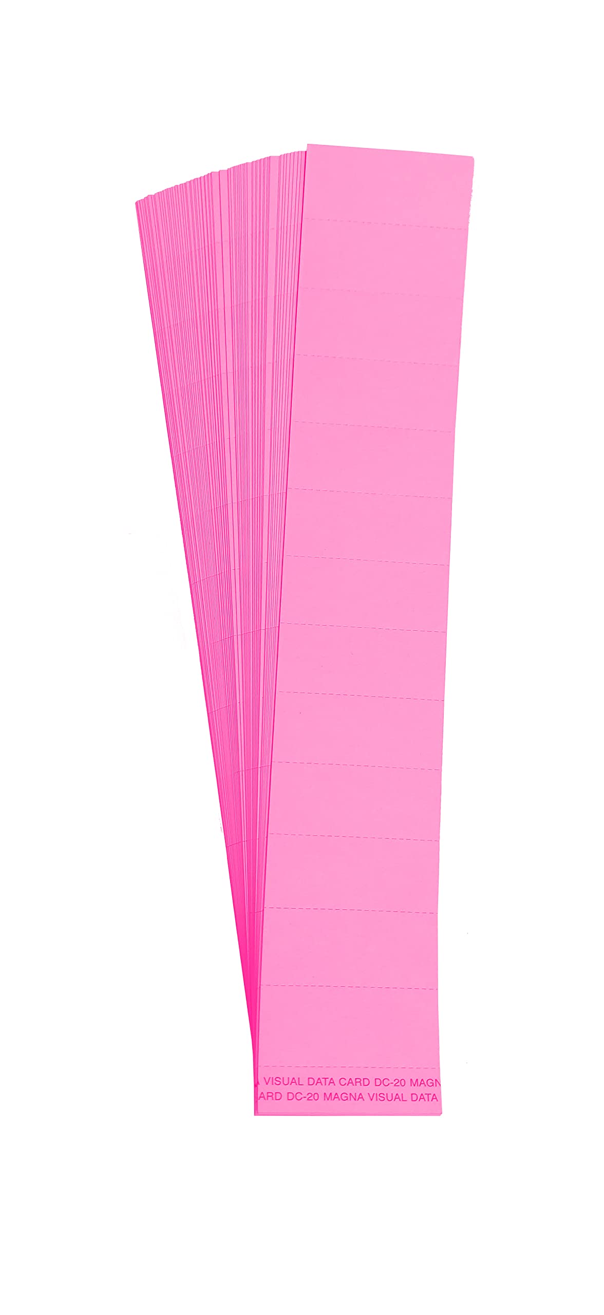 Amazon.com : Magna Visual 13/16" x 2" Data Cards 1000 Pack fits 1" x 2 ...