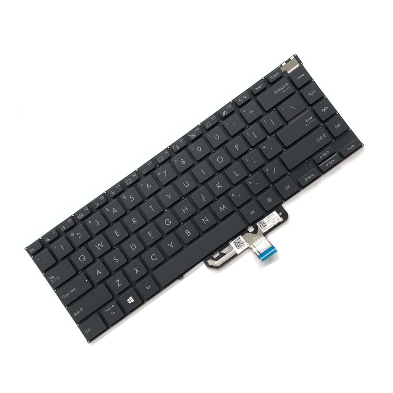 New US Black English Backlit Laptop Keyboard Without Palmrest For Dell ...