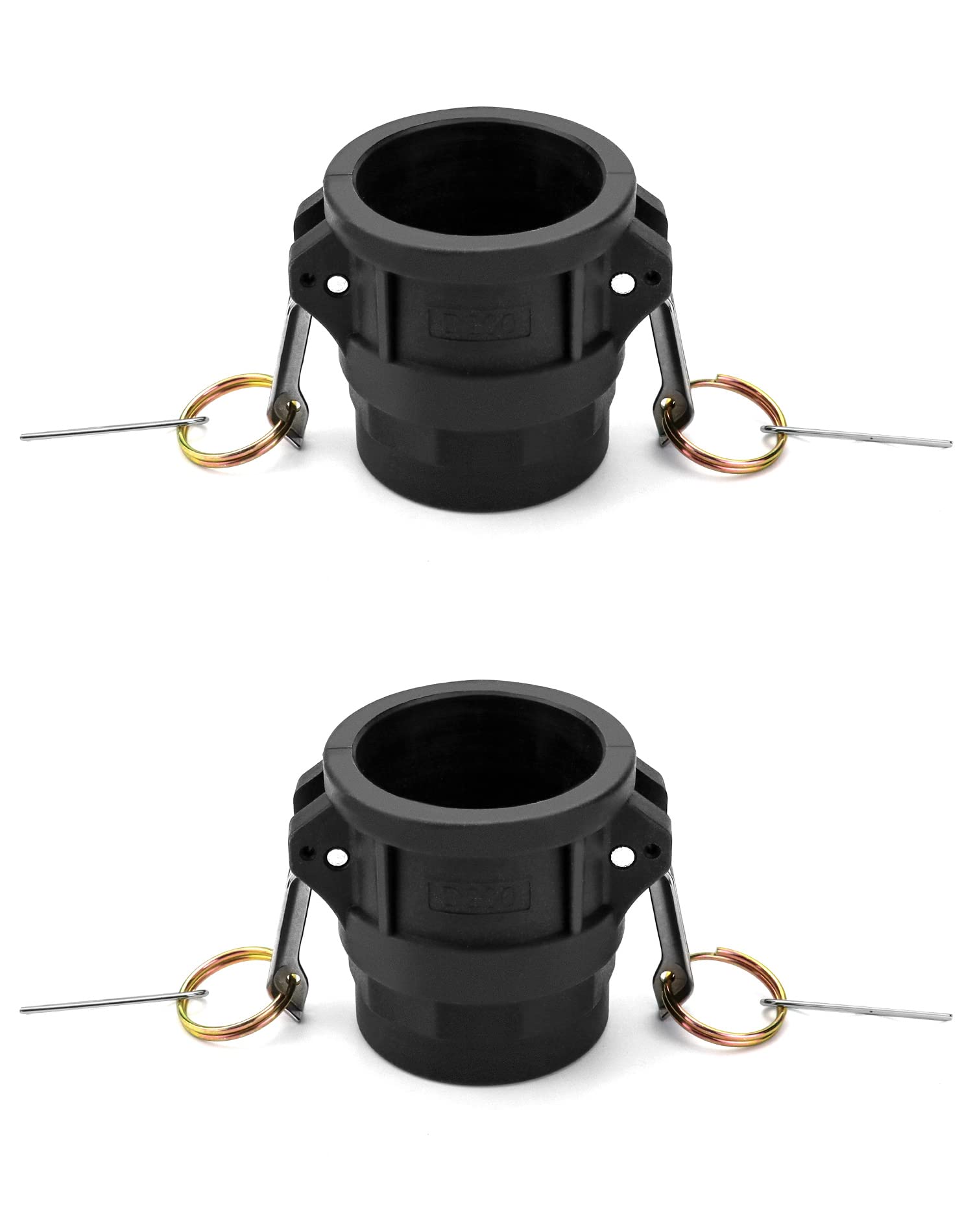 Buy QWORK Camlock Coupling Fitting, Type D Cam Lock Fitting Pipe ...