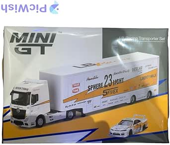 Amazon.co.jp: MINI GT 164 LB Racing Racing Transporter : Toys & Games