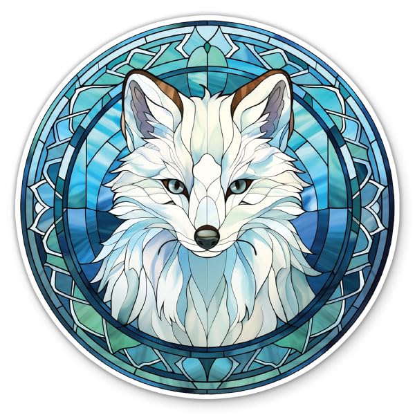 Amazon.com: Arctic Fox Sticker - 3" Laptop Sticker - Waterproof Vinyl ...