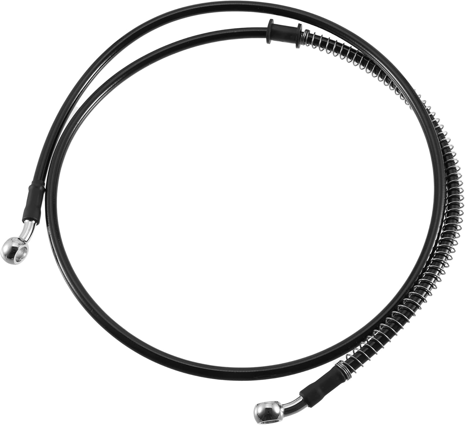 Amazon.com: X AUTOHAUX 140cm AN3 M10 Car Hydraulic Brake Line Oil Hose ...