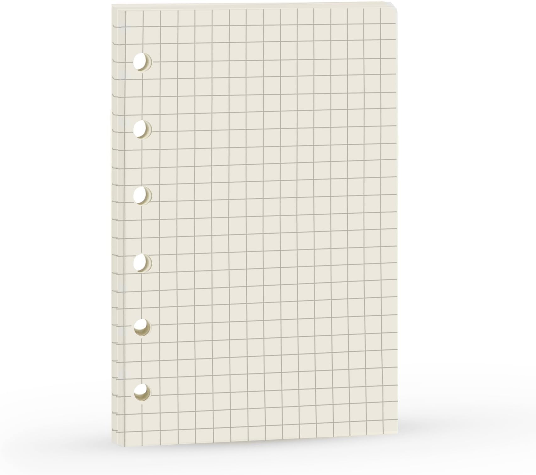 Amazon.com : A7 Refill,Pocket Notebook Inserts, Grid 6 Hole Paper for ...