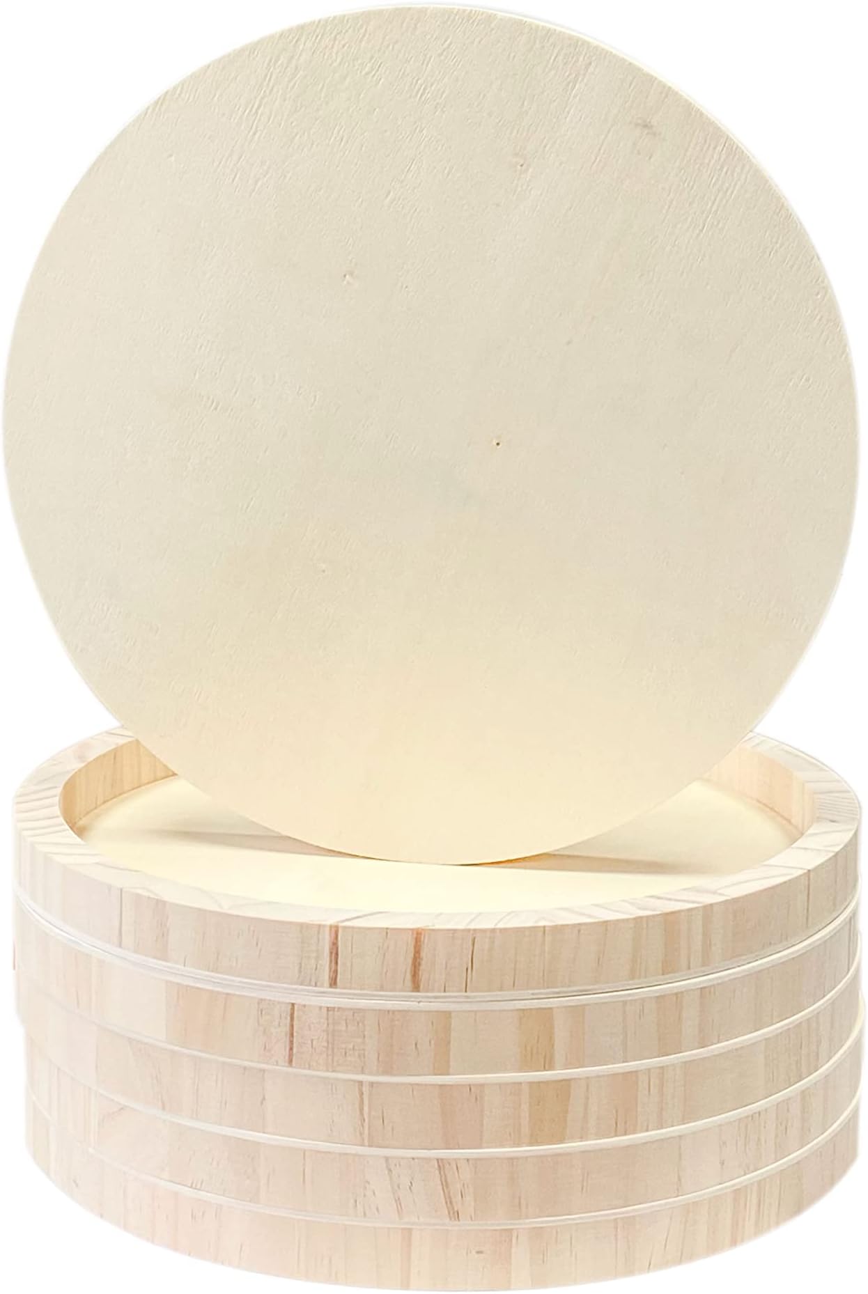 Amazon.com: Bright Creations Unfinished Wood Panels for Painting, Blank ...