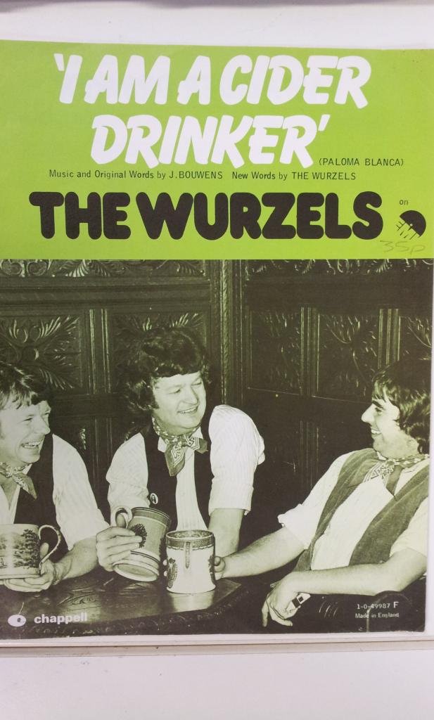 I AM A CIDER DRINKER, The Wurzels, 1975, song sheet: Amazon.co.uk: J ...