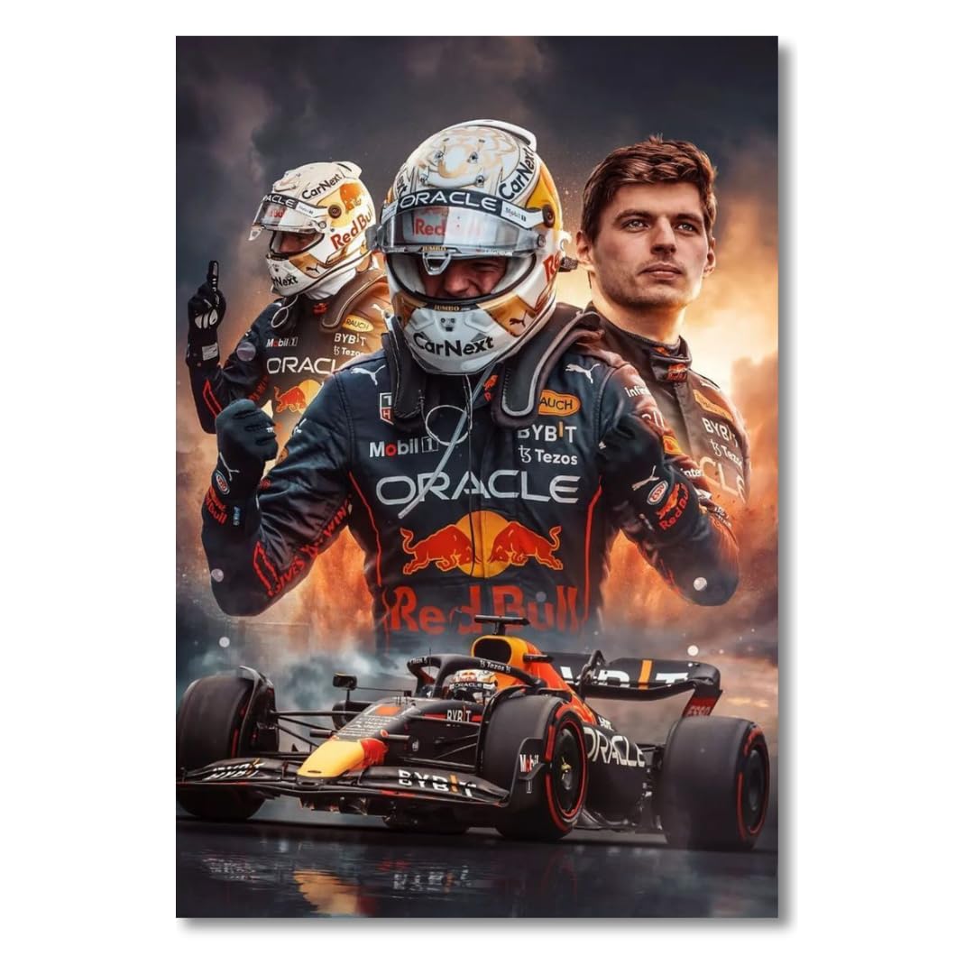 Max Verstappen F1 Posters For Wall A3 And A4 Sizes | Desertcart Seychelles
