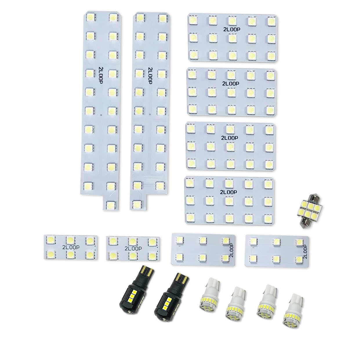 Amazon | 2LOOP(ツーループ) LED化 ヴェルファイア アルファード H20.5-H26.12 前期 後期 20系 全グレード適合 ハイブリッド ムーンルーフ にも対応 バック ...