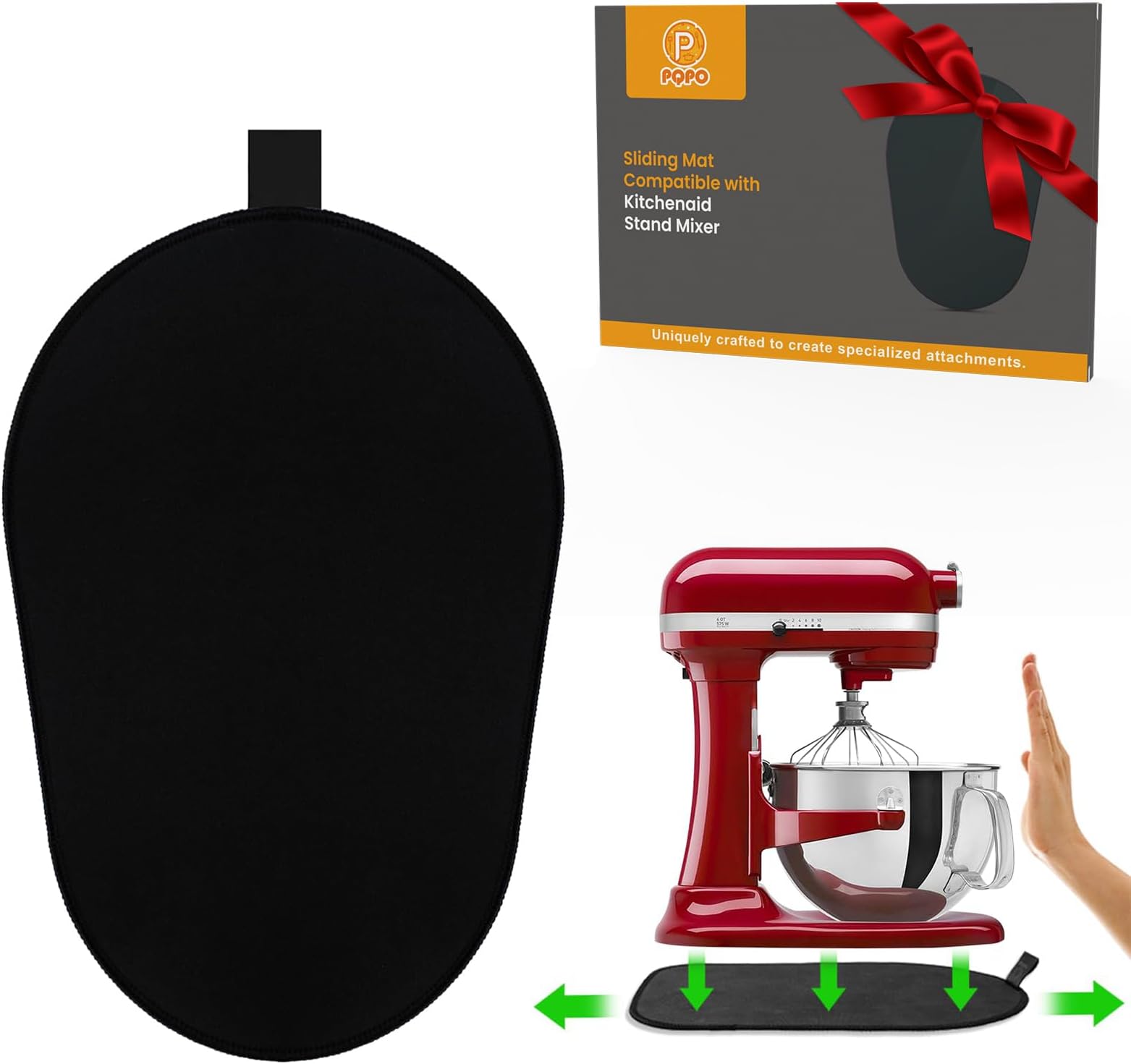 Amazon.com: Metal Mixer Slider Mat for KitchenAid Stand Mixer ...