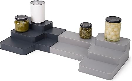 Amazon.com: Joseph Joseph CupboardStore Expandable 3 Tier Shelf ...