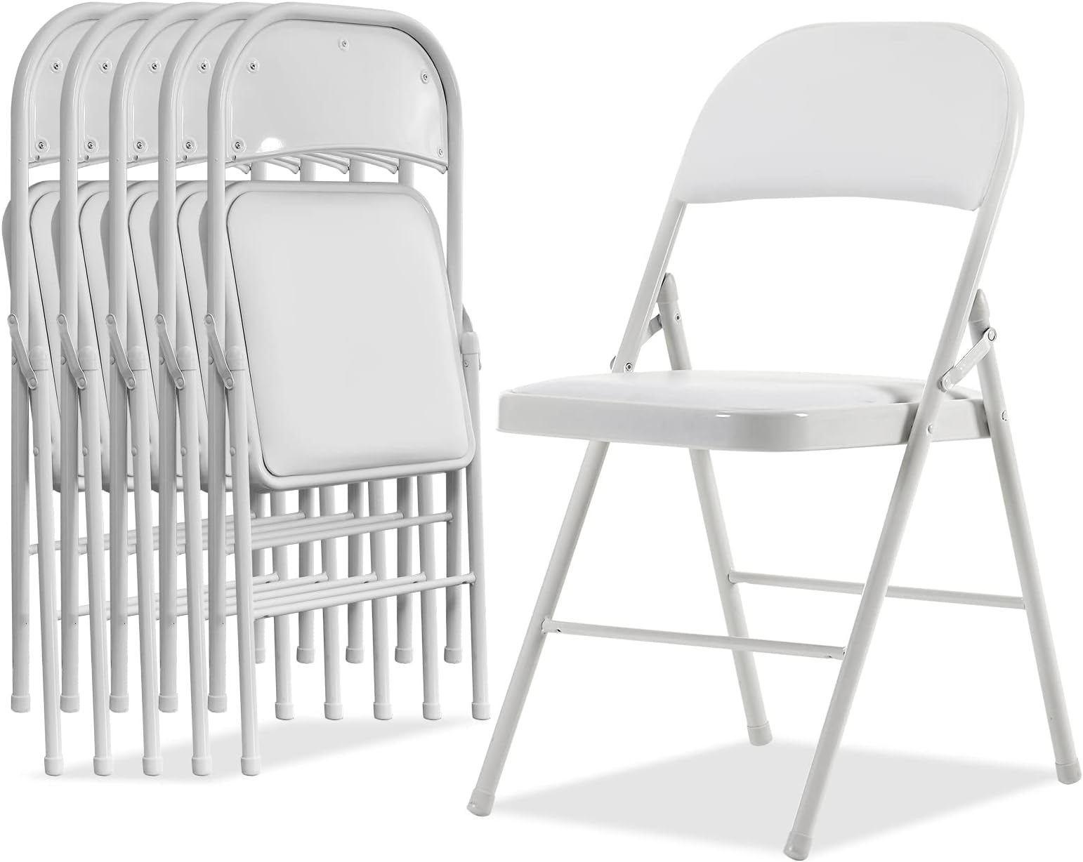 Amazon.com: Thyle 12 Pack Folding Plastic Chairs with 330lbs Capacity ...