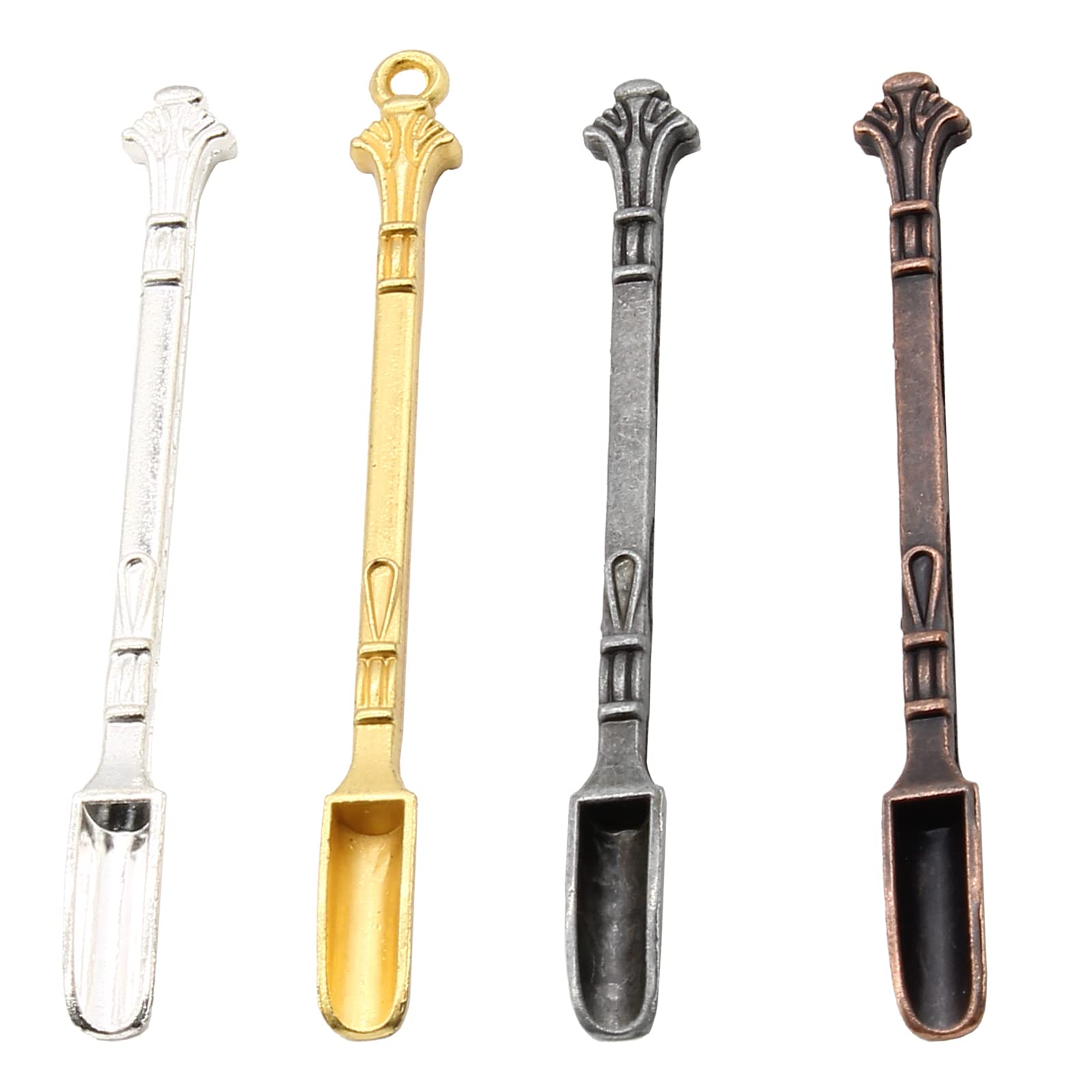 Amazon.com: Litoexpe 4 Pieces Mini Shovel Spoon, Tiny Shovel Spoon ...