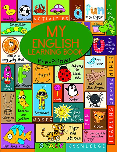 MY ENGLISH LEARNING BOOK ( PRE-PRIMER): Amazon.co.uk: 9789385907623: Books