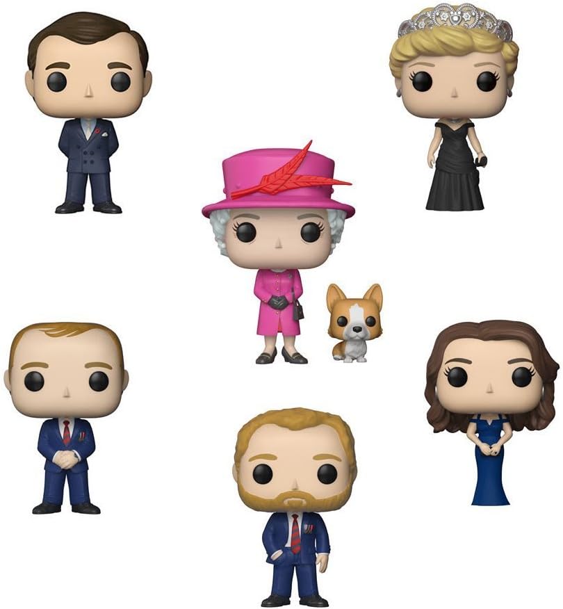 Amazon.com: POP The Royal Family - Queen Elizabeth II (Green Outfit ...
