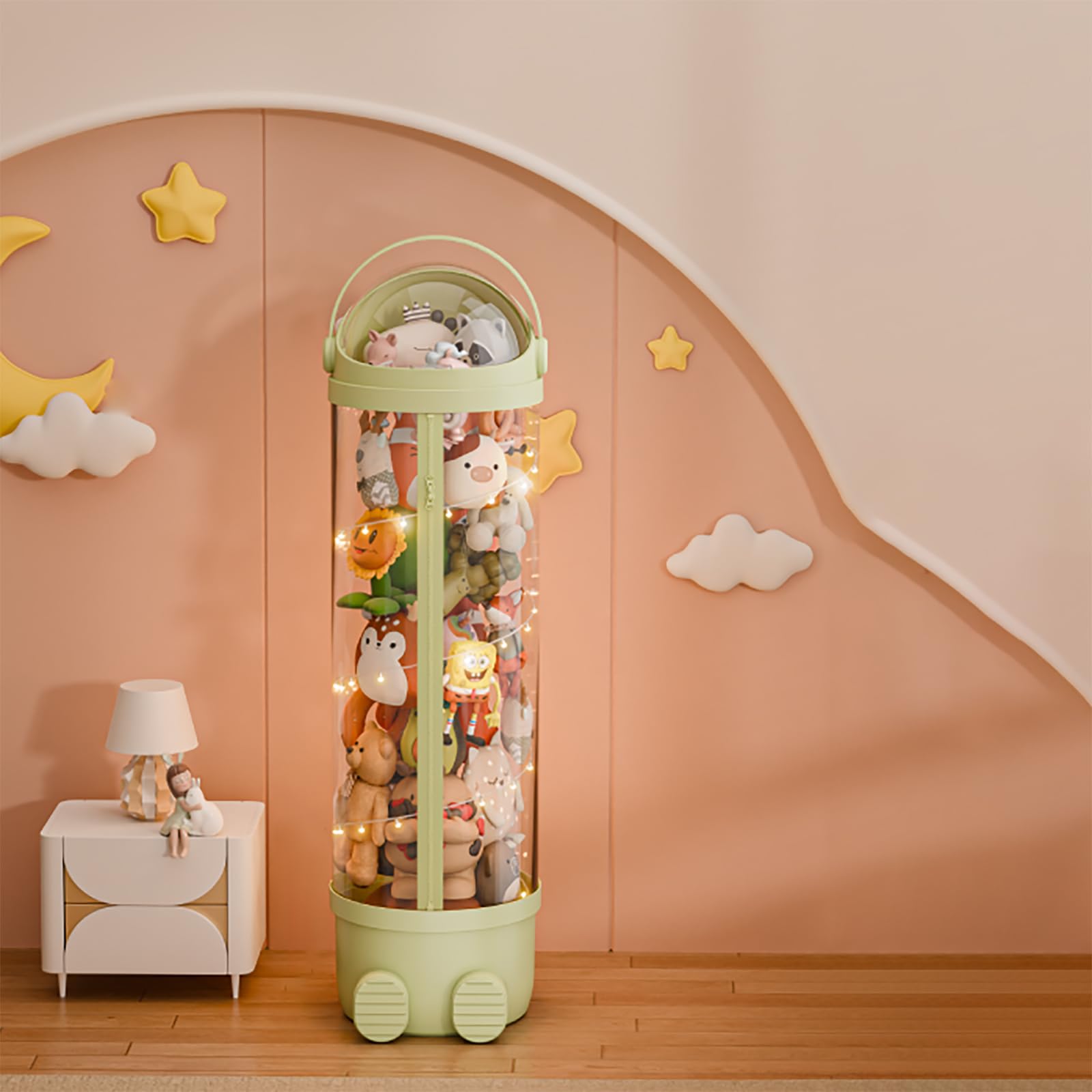 Amazon.com: OQTUHWM Toy Storage Tube, Stuffed Animal Storage Tube with ...