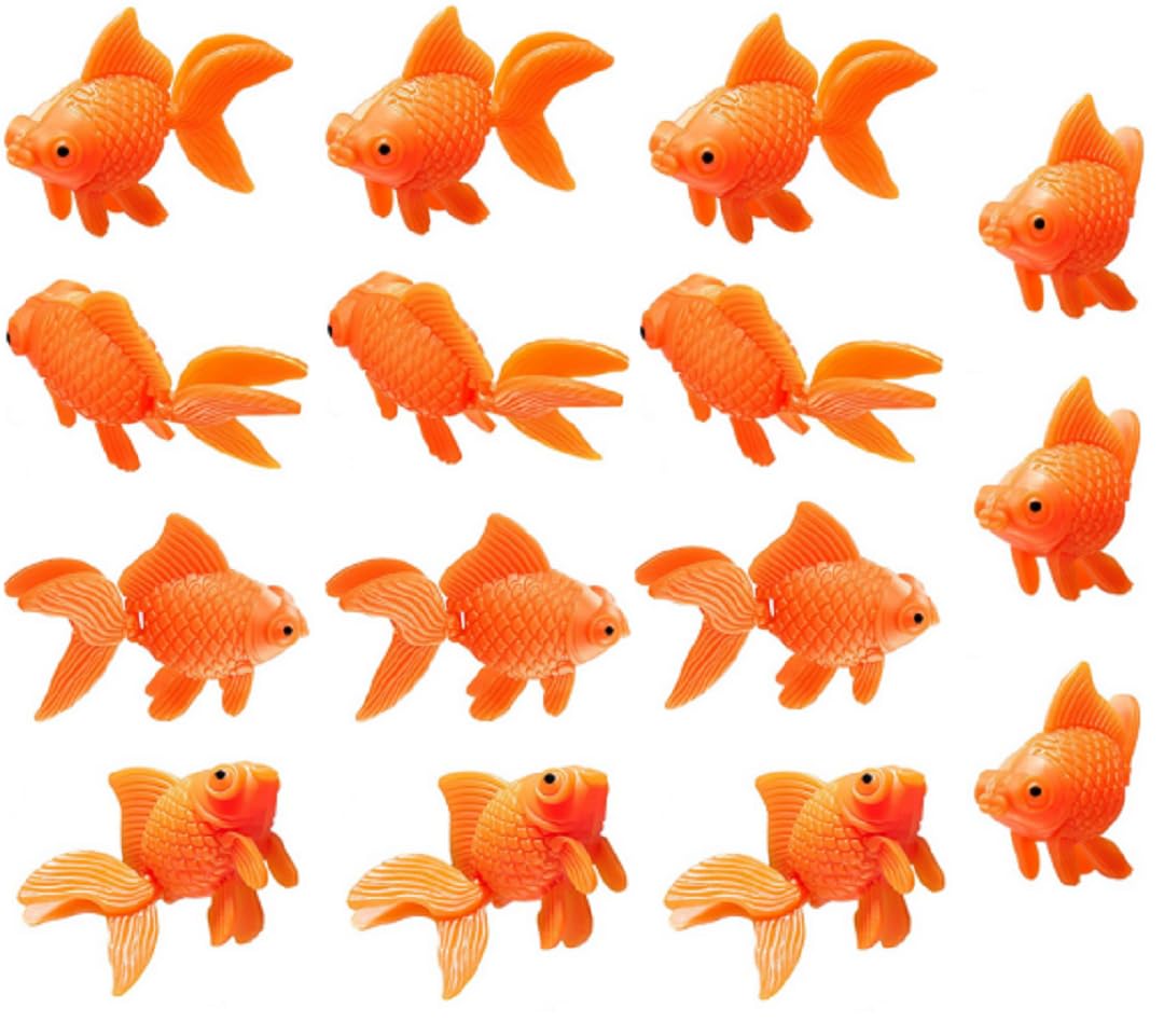 Amazon.com: chenwen 15 Pieces Artificial Fishes Aquarium Fountain ...